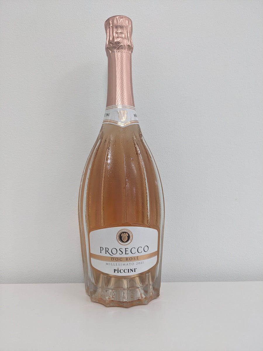 Piccini Prosecco Rose Millesimato Venetian Dress DOC 750ml C6