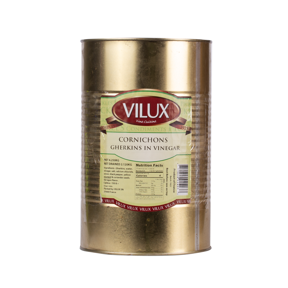 Vilux Cornichons Baby Gherkins 4.1kg